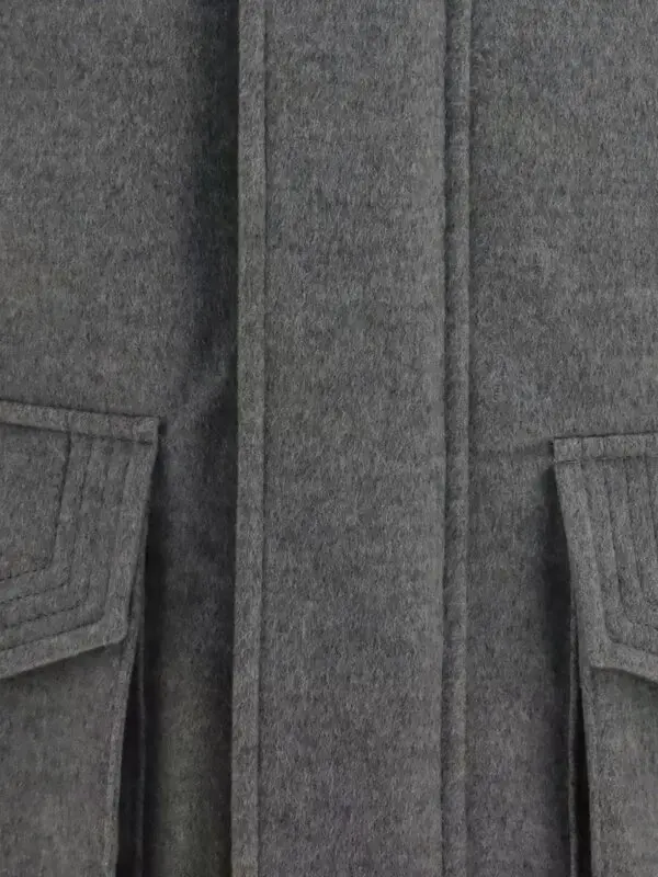 Brunello Cucinelli Cashmere High Neck Jacket
