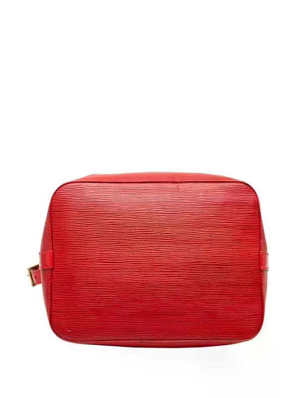 LOUIS VUITTON Epi Petit Noe Bucket Bag - Red