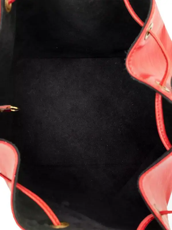 LOUIS VUITTON Epi Petit Noe Bucket Bag - Red