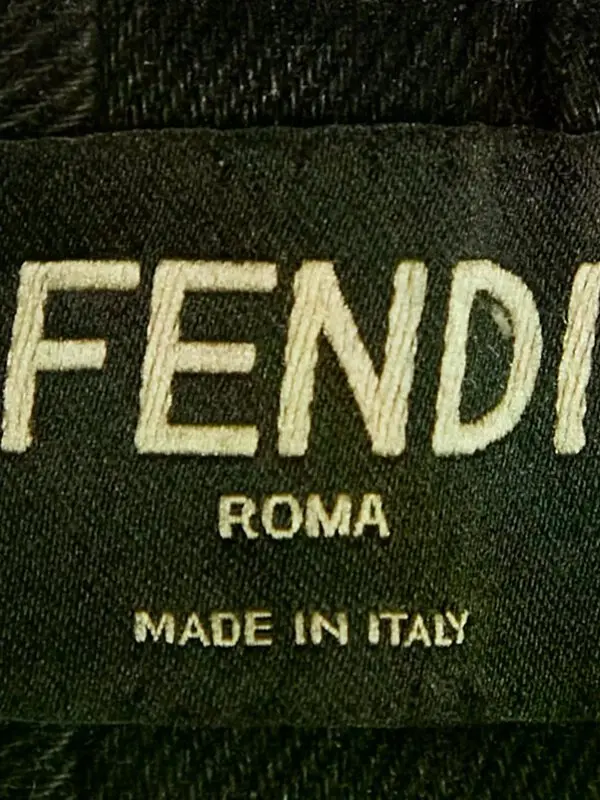 Fendi Ff Logo Patch Jeans