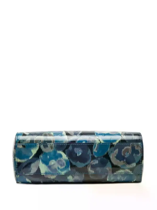 LOUIS VUITTON Monogram Vernis Ikat Catalina Bb Handbag - Blue