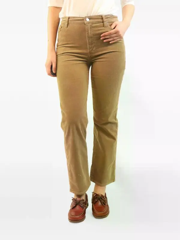 FRAME Le Sleek Corduroy Jeans - Brown