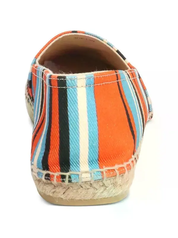 Prada Striped Espadrilles