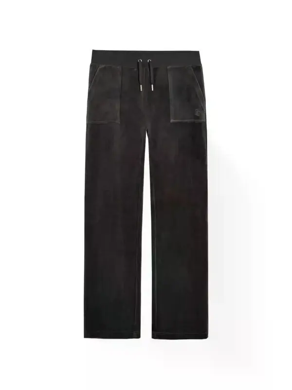 Juicy Couture Velour Track Pants - Grey