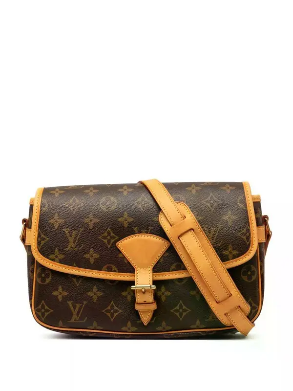 LOUIS VUITTON Monogram Sologne Crossbody Bag - Brown