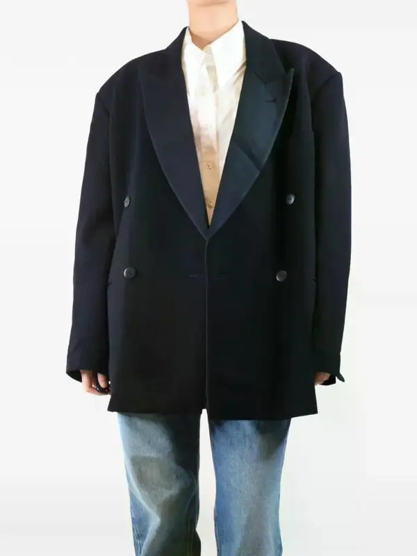 Raey Double-breasted Wool Jacket