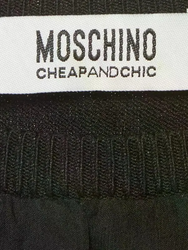 Moschino Sleeveless Tiered Ruffle Top