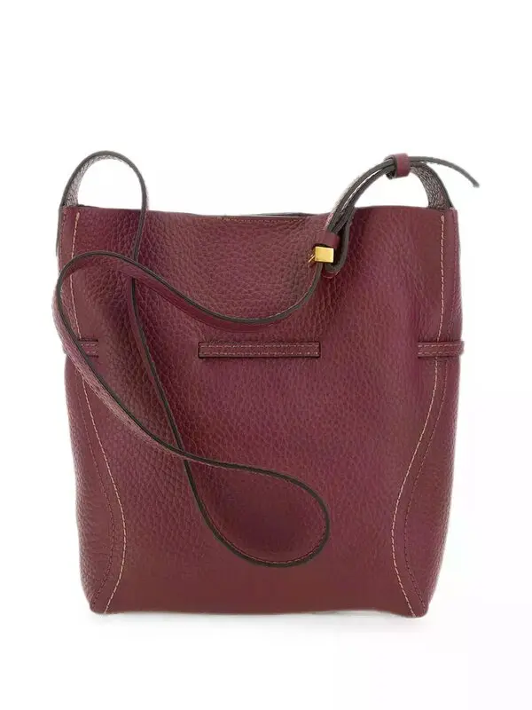 GIANNI CHIARINI Sienna Grained-leather Shoulder Bag