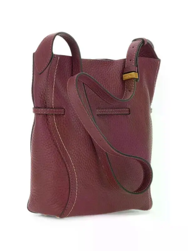 GIANNI CHIARINI Sienna Grained-leather Shoulder Bag