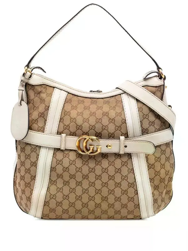 Gucci Gg Canvas Running Satchel - Neutrals