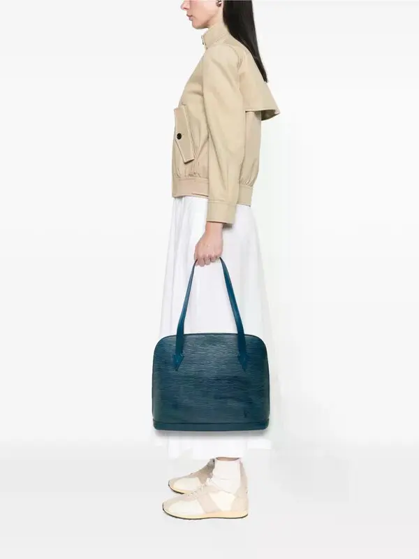 LOUIS VUITTON Epi Lussac Shoulder Bag - Blue