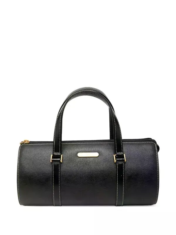 Burberry 20th Century Leather Handbag - Black