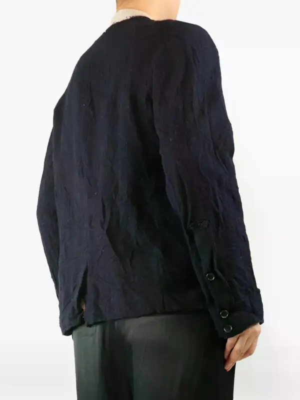 Yohji Yamamoto Wool Button-up Jacket