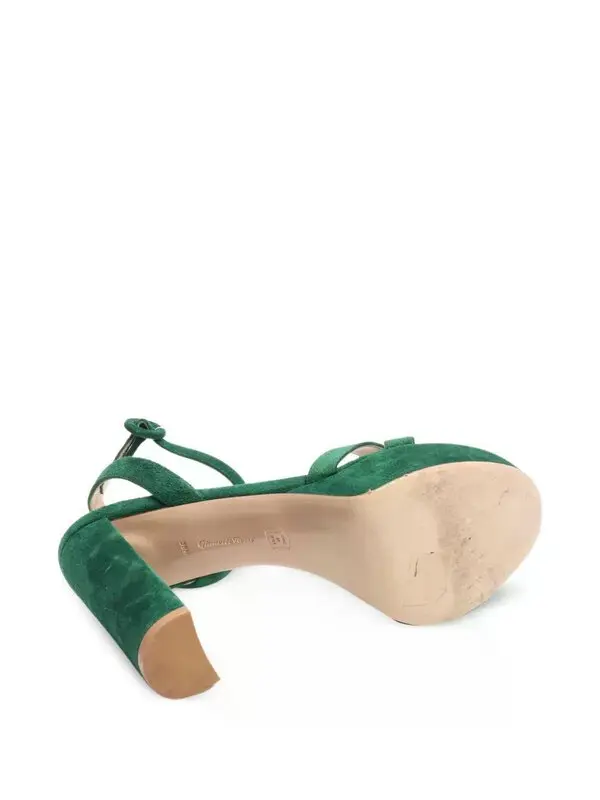 GIANVITO ROSSI Suede Platform Sandals