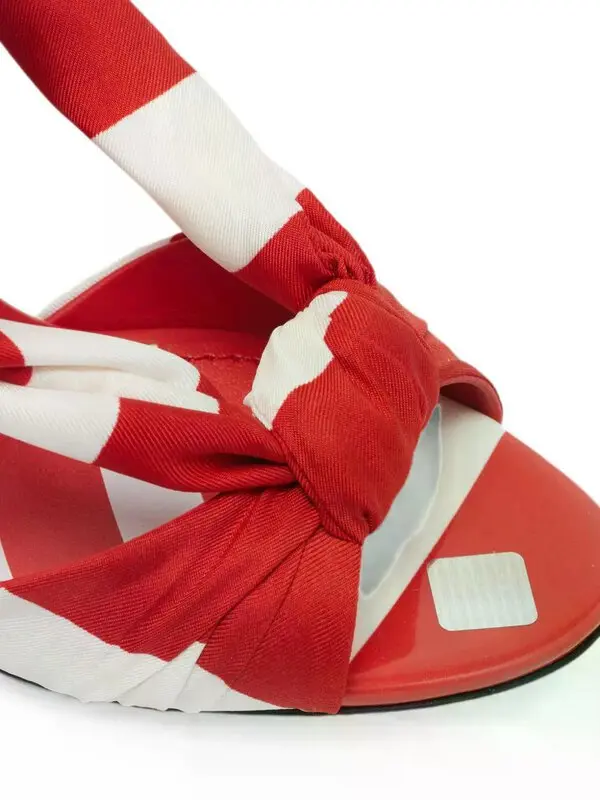 Dolce & Gabbana Portofino Ankle Wrap Sandals