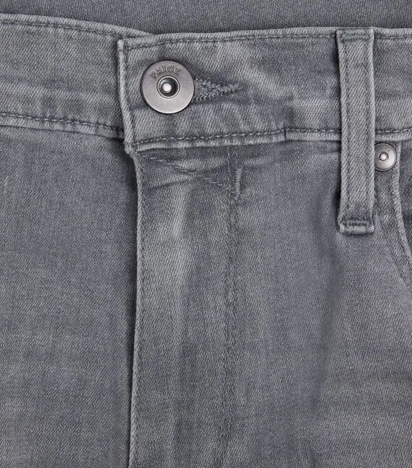 Paige Normandie Straight Leg Jeans - Grey
