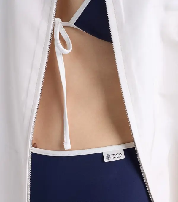 Prada High-rise Bikini Bottoms