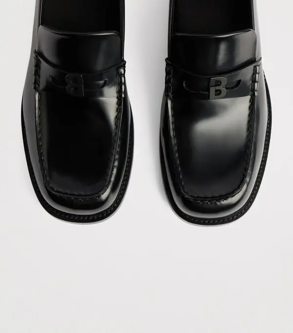 Balenciaga Patent Leather Loafers
