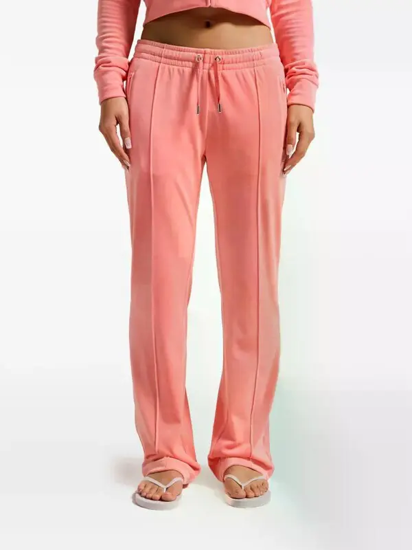 Juicy Couture Diamanté Logo Velour Track Pants