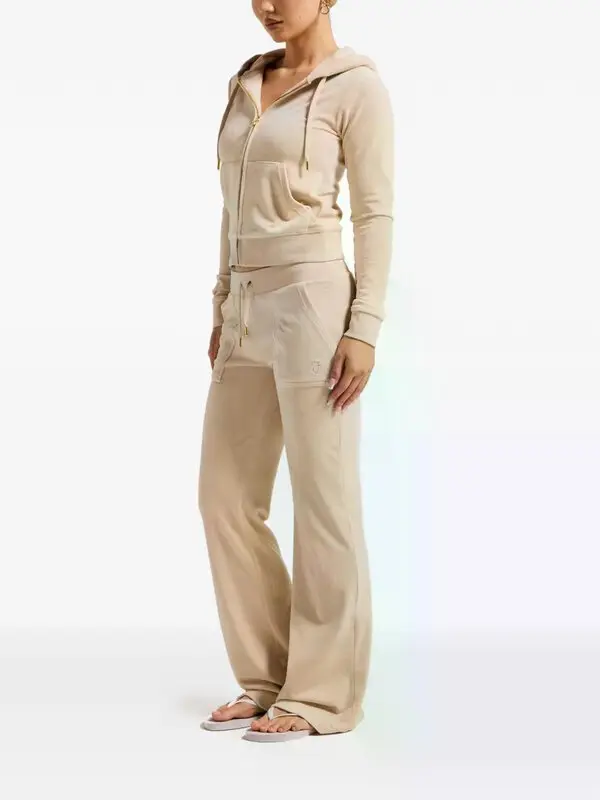 Juicy Couture Velour Hoodie - Neutrals
