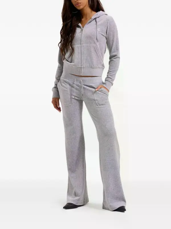 Juicy Couture Robertson Textured Hoodie - Grey