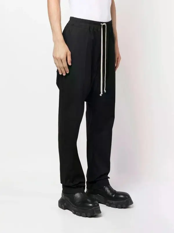 Rick Owens Drop-crotch Drawstring Trousers