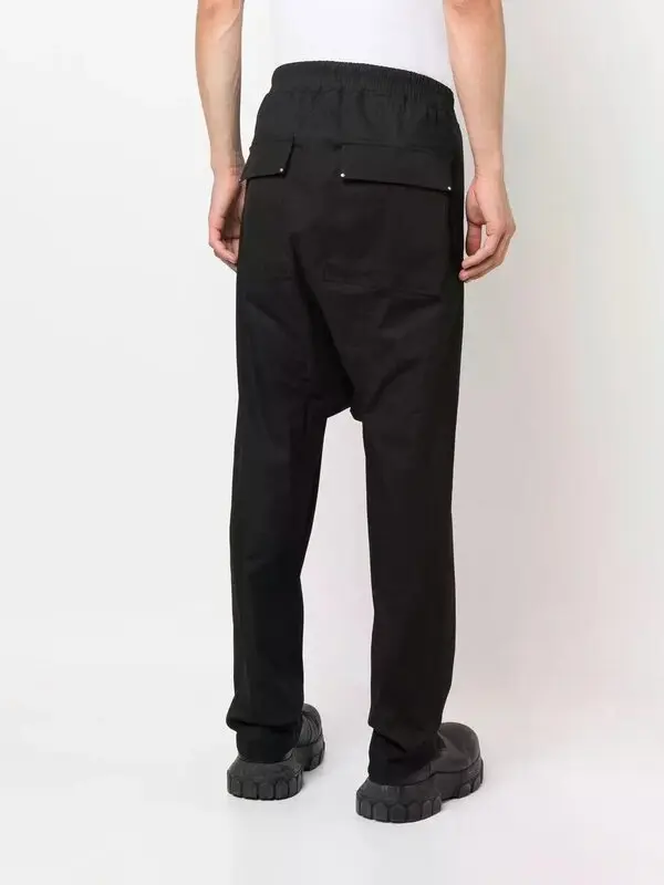 Rick Owens Drop-crotch Drawstring Trousers