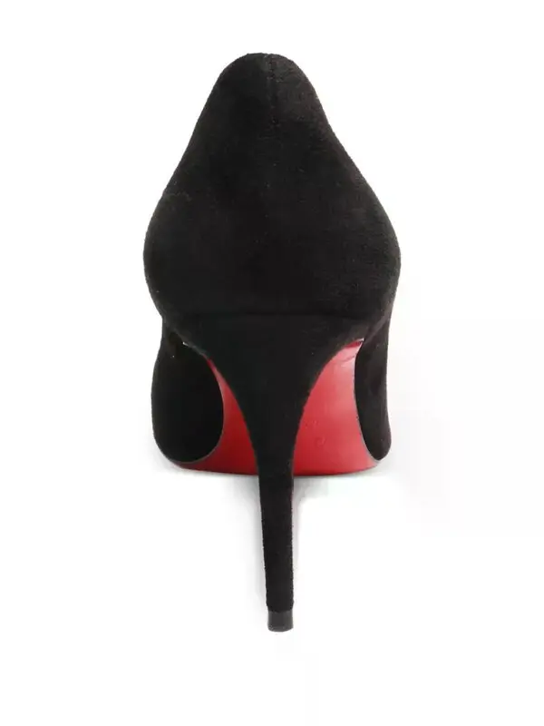 CHRISTIAN LOUBOUTIN Studded Pointed-toe Suede Heeled Pumps