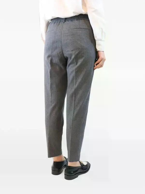 Brunello Cucinelli Wool Pleated Trousers
