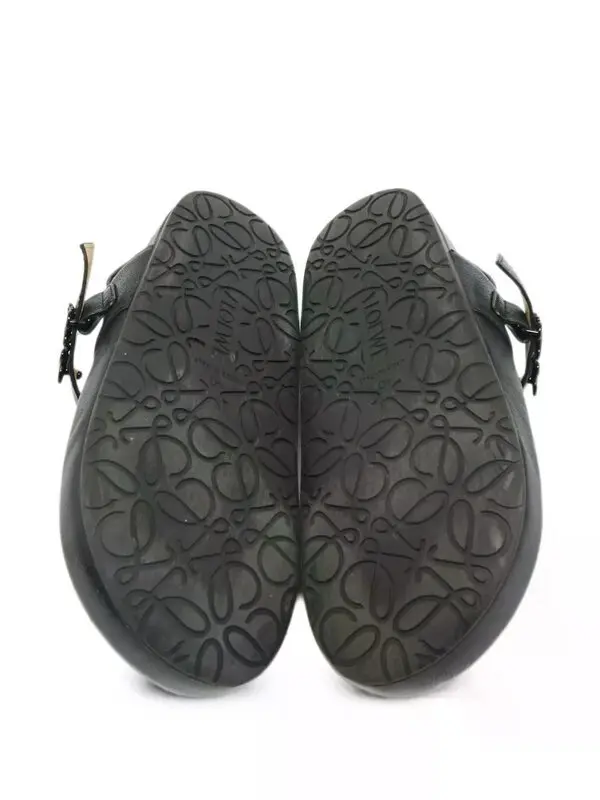 Loewe Anagram Ease Slingback Sandals