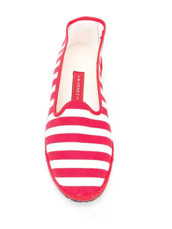 VIBI VENEZIA Striped Espadrilles