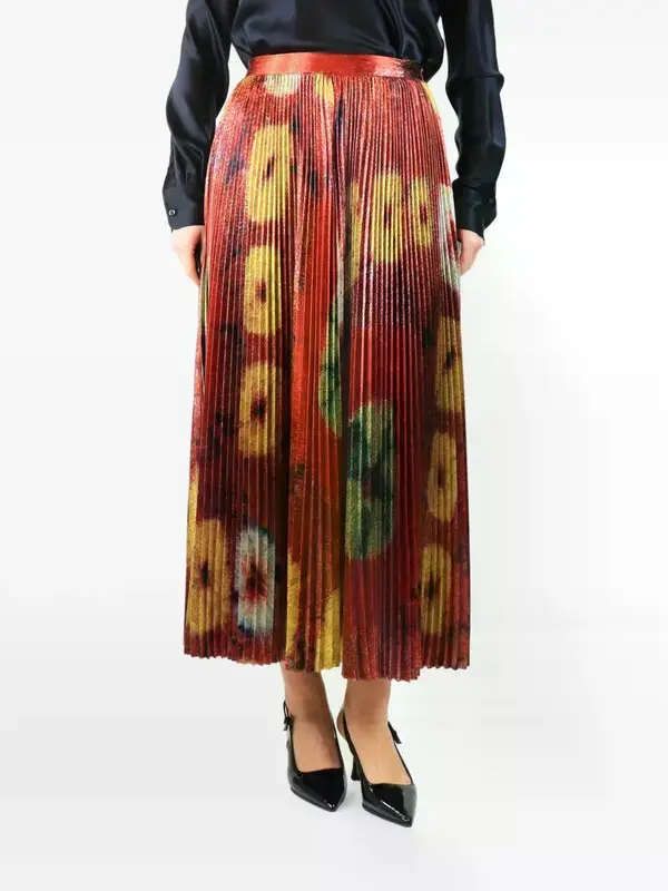 Ulla Johnson Pleated Midi Skirt