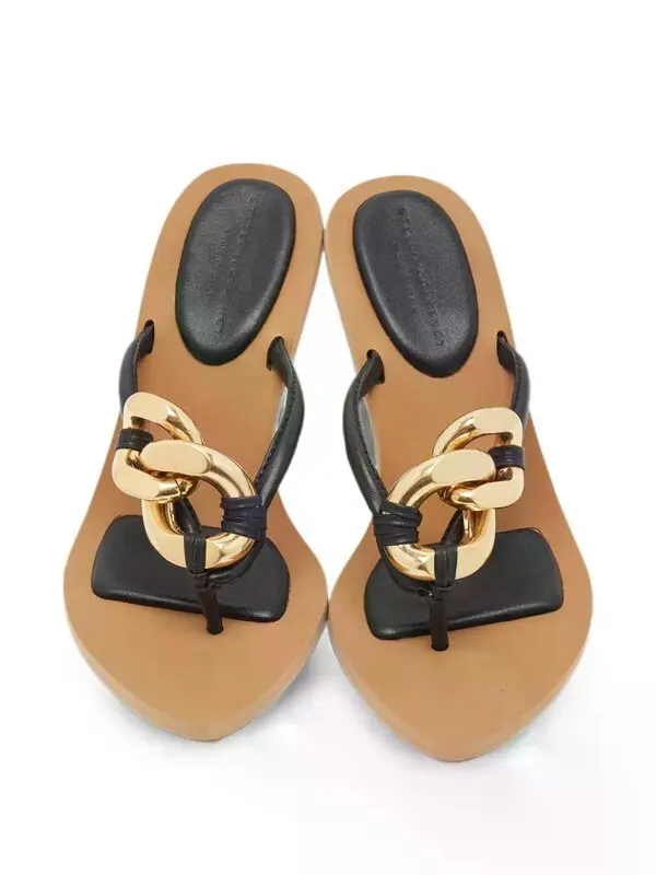Stella McCartney Chain-link Heeled Sandals