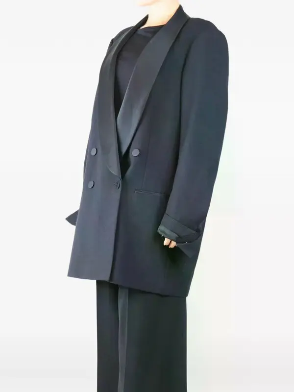 Dries Van Noten Double-breasted Tuxedo Jacket