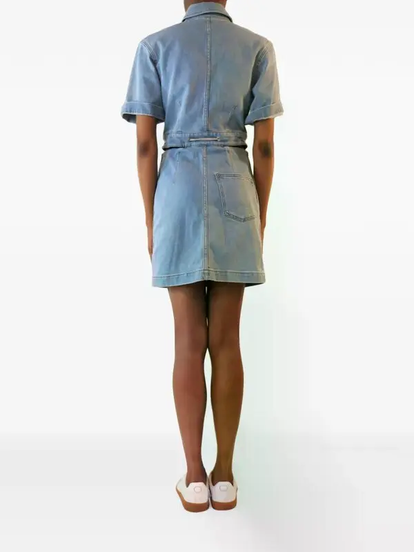 Nanushka Button-down Mini Dress
