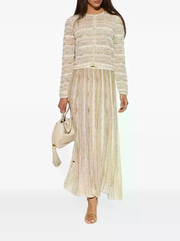 Ulla Johnson Pointelle Knit Maxi Skirt