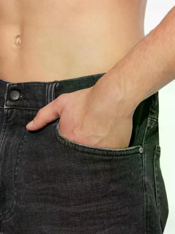 DIESEL® D-reel-bw Faded-effect Jeans