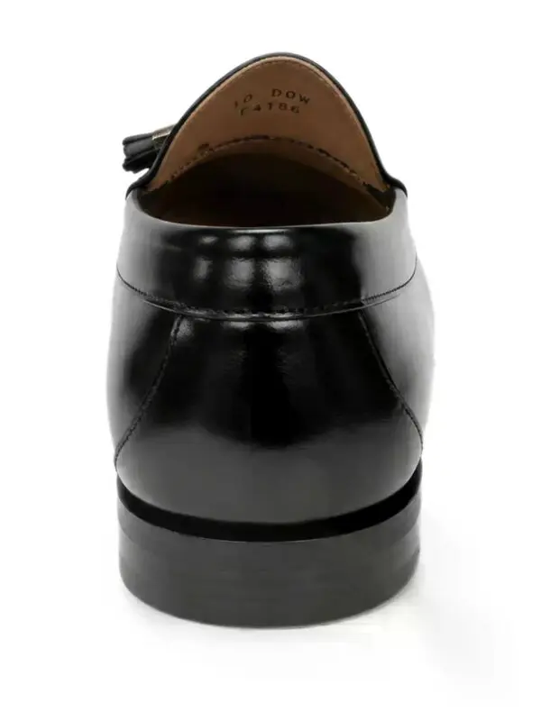 G.H.BASS Tassel Detail Leather Loafers