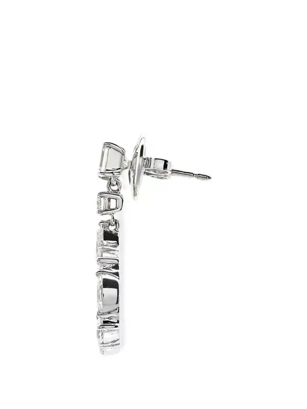 JEWELS AFICIONADO Diamond Cut-out Earrings