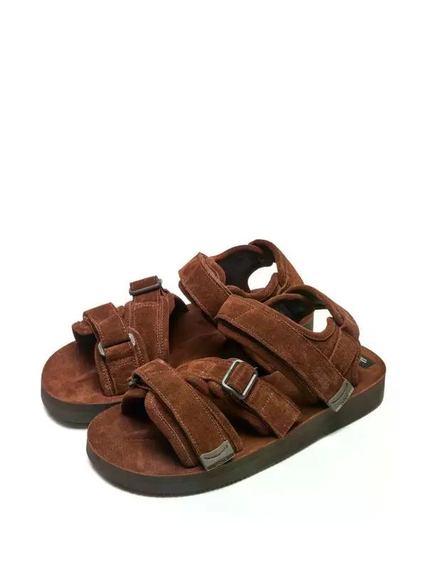 Suicoke Kisee Touch-strap Sandals - Brown