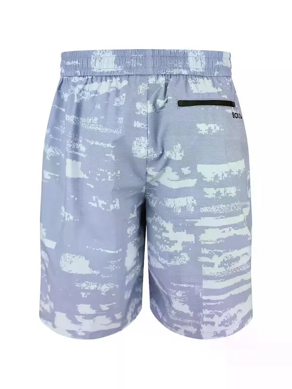 BOSS Abstract-print Shorts