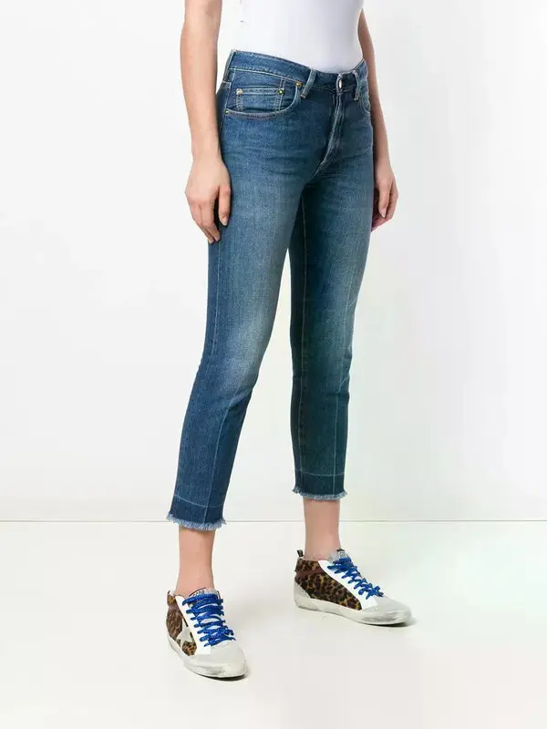 GOLDEN GOOSE Jolly Cropped Jeans