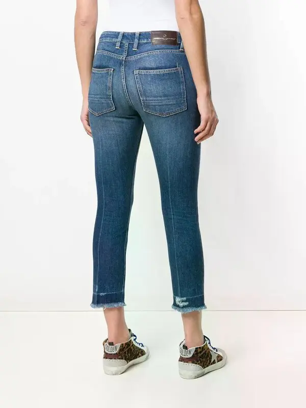 GOLDEN GOOSE Jolly Cropped Jeans