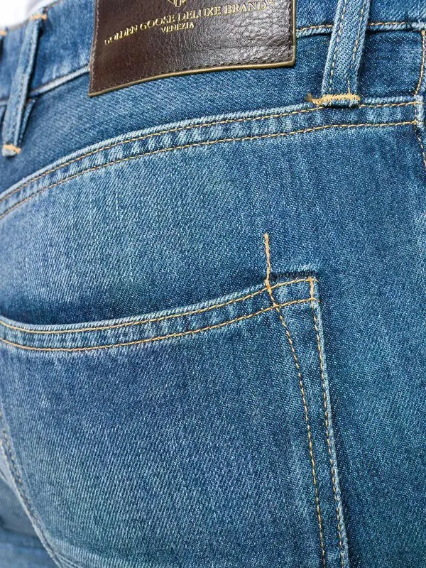 GOLDEN GOOSE Jolly Cropped Jeans