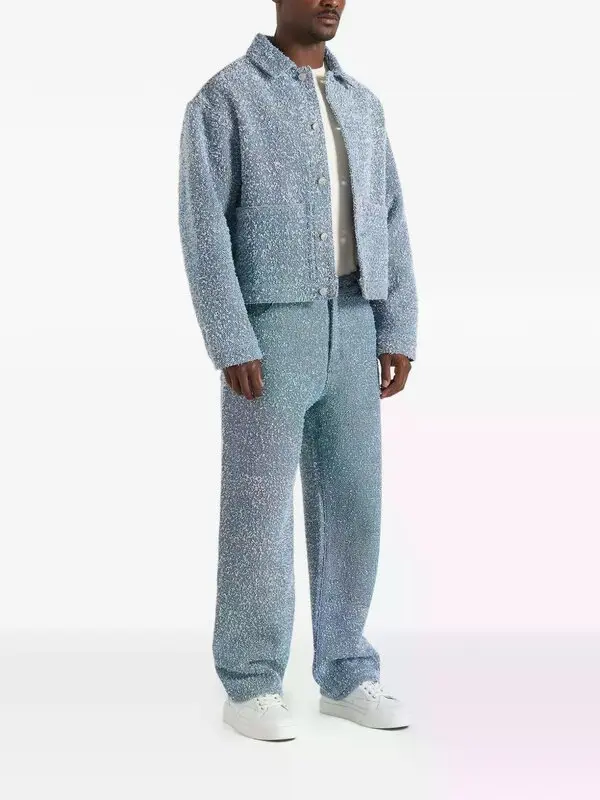 Manière De Voir Arnault Bouclé Relaxed-fit Jeans - Blue