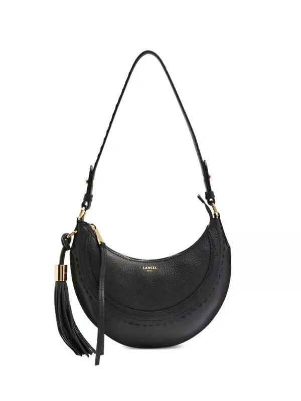 LANCEL Hoboheme Small Shoulder Bag With Tassel Detail - Black