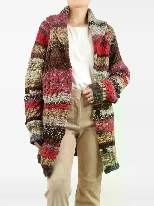 Dior Chunky Belted Cardigan