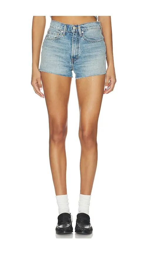 Eterne Nash High Waist Short - Blue