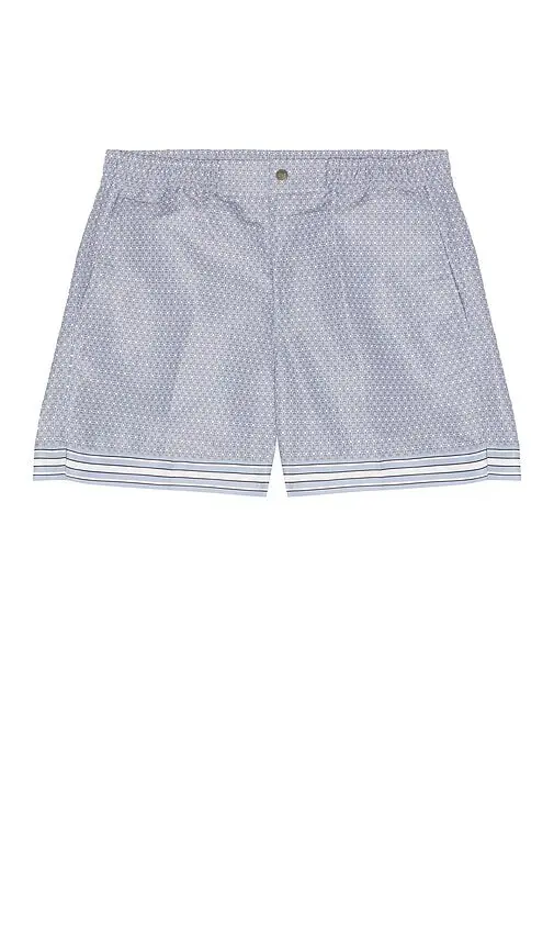 CHE Lucena Printed Swim Shorts - Blue