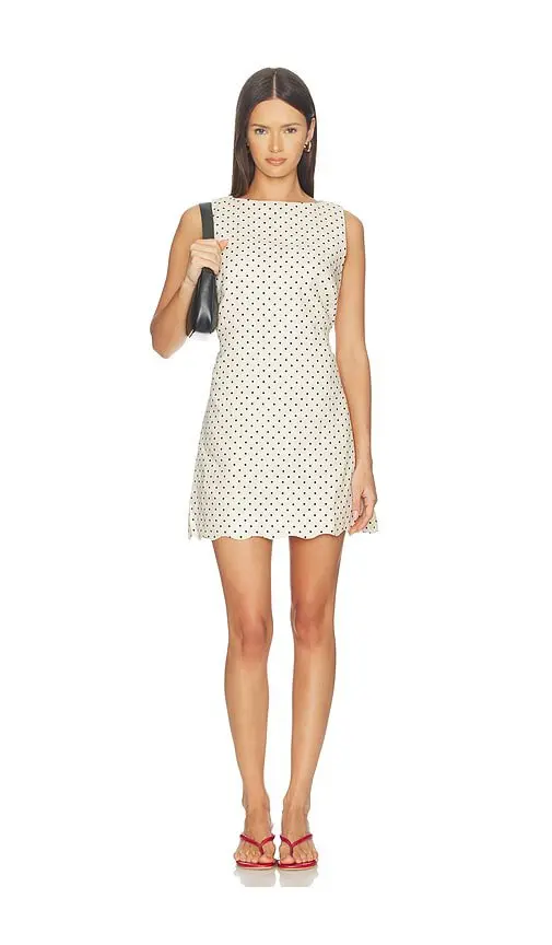 Faithfull The Brand Iria Mini Dress - Cream